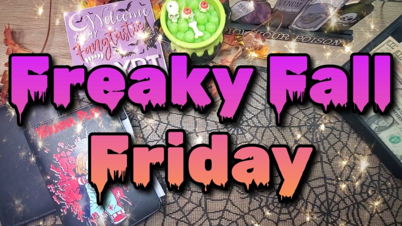 Freaky Fall Friday 🎃 Fall & Haloween Savings Challenges👻Magic Month ...