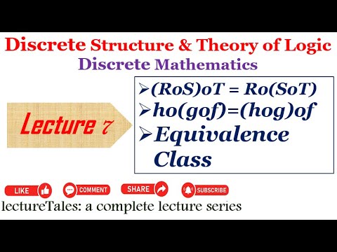 1.7 Equivalence Class | Quotient Set | Function | Proof (RoS)oT = Ro(SoT) | Proof ho(gof)=(hog ...