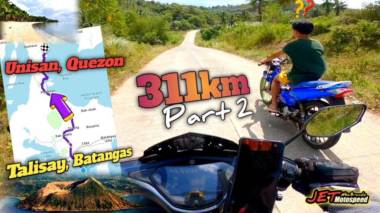 NAKARATING DIN SA WAKAS!! | THE 311km LONG RIDES! BATANGAS TO UNISAN ...