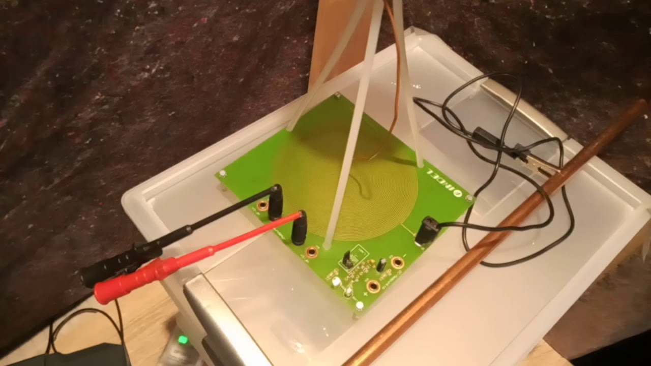 My personal experiments on Scalar waves Experimental kit - YouTube