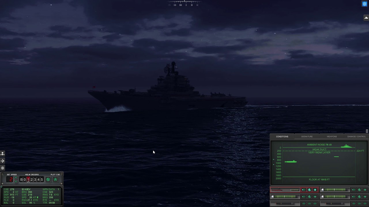 Skipjack 1984 Game Play | Cold Waters Skipjack 1984 | Playing the 1984 ...