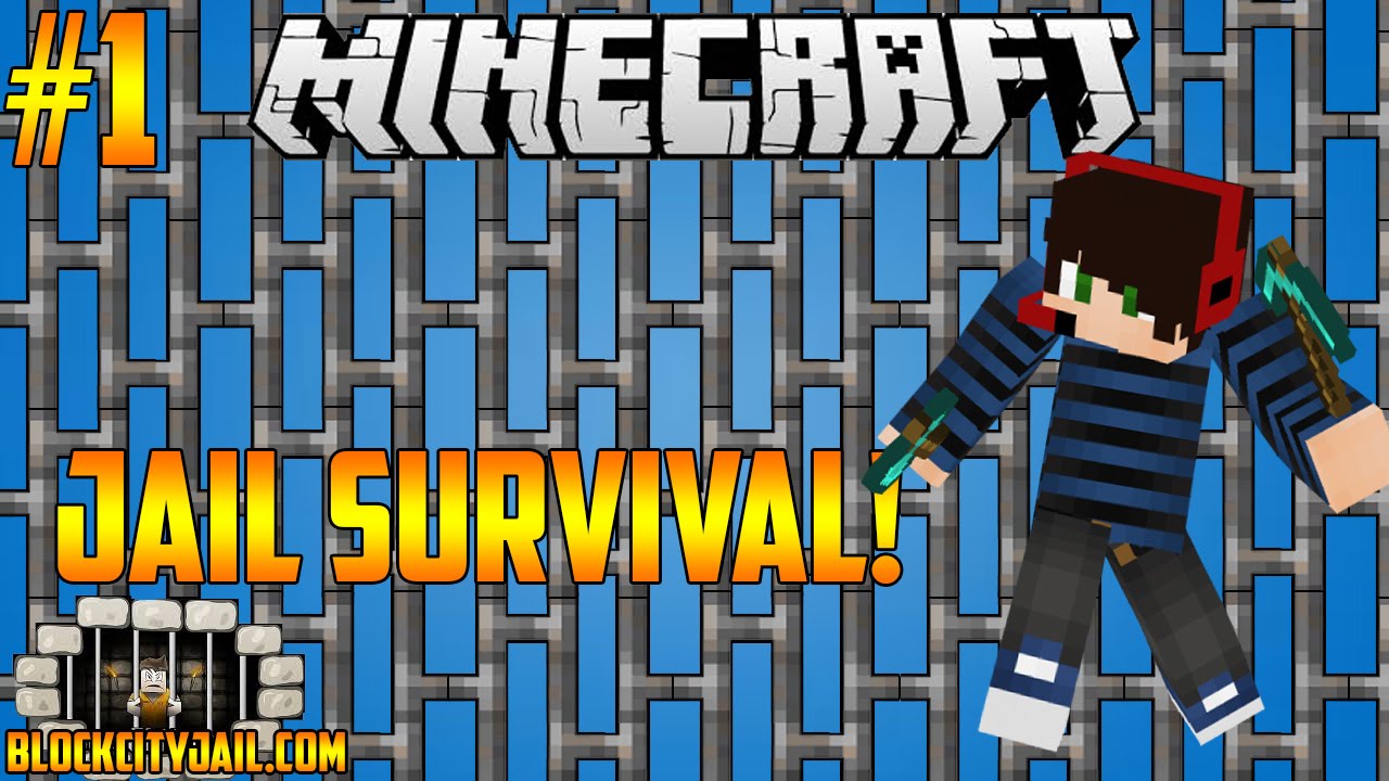 JAIL SURVIVAL!! - Block City Jail - (PART #1) - YouTube