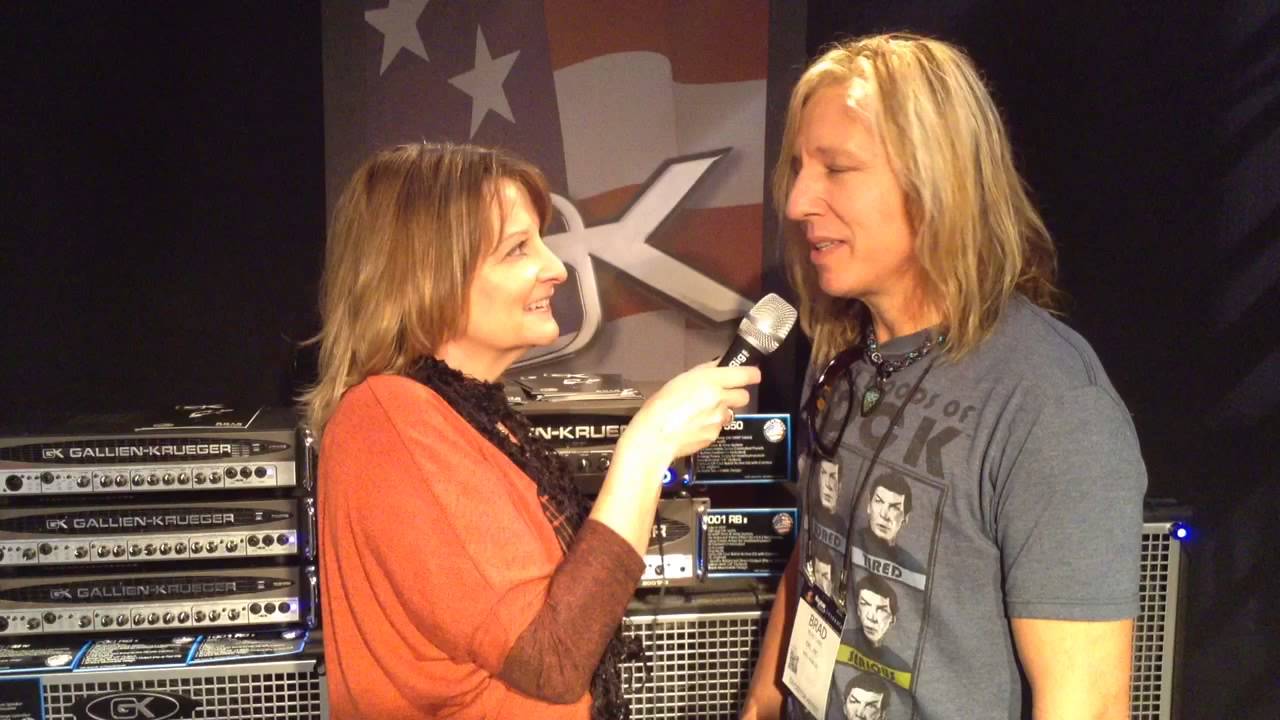 NAMM 2015 Brad Lang Interview at Gallien-Krueger - YouTube