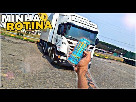 UM DIA NA VIDA DE UM JOVEM CAMINHONEIRO...😨