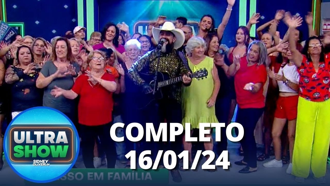 Ultra Show com Geraldo Luís (16/01/24) | Completo - YouTube