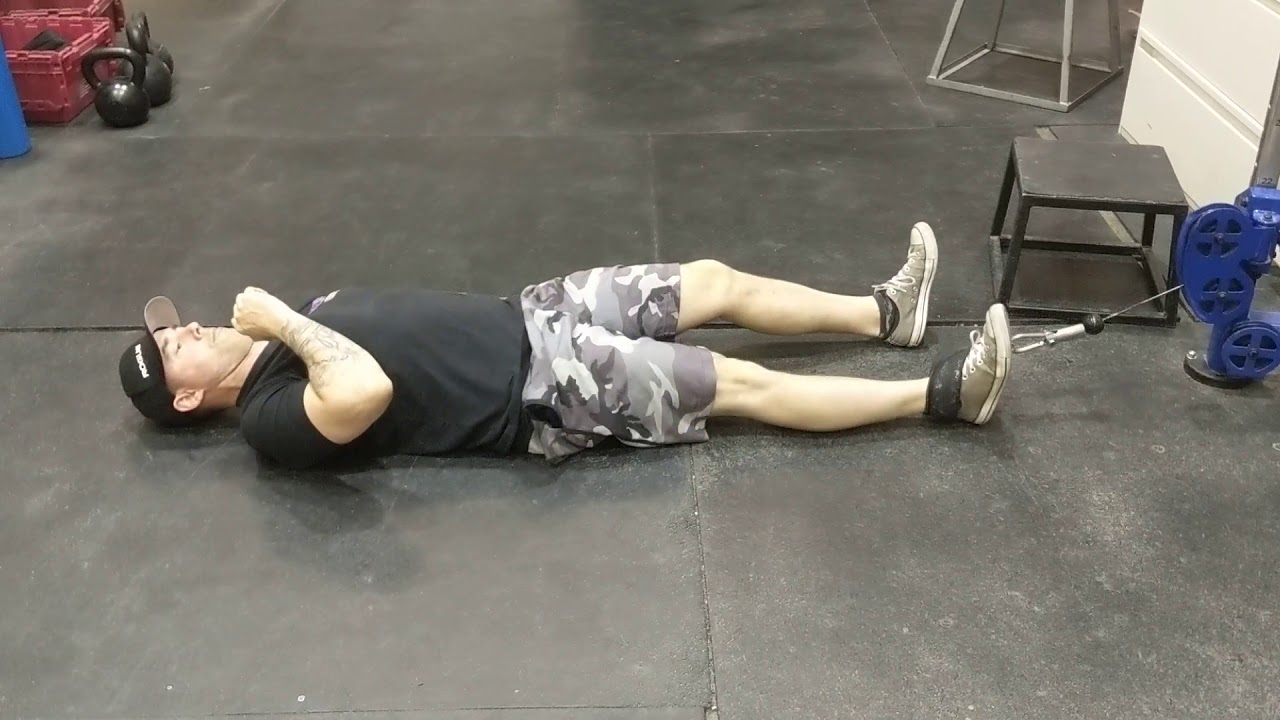 Single Leg Low Cable Pull-in - YouTube