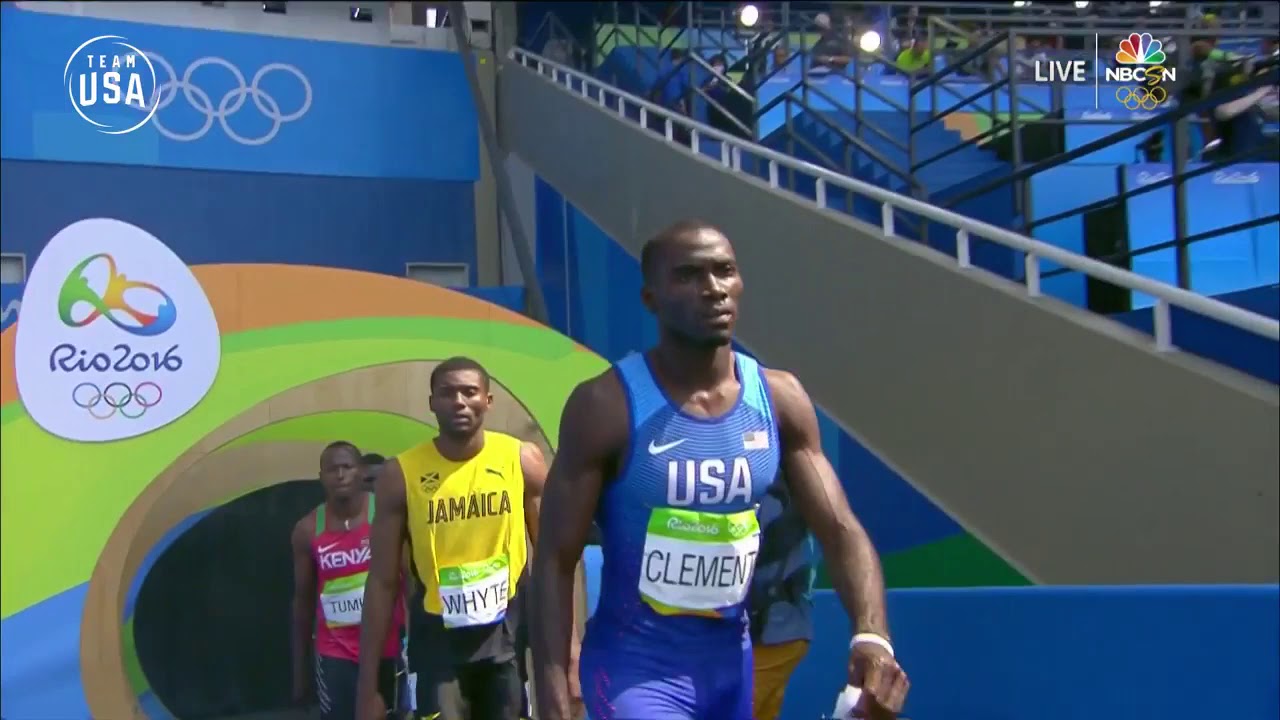 Kerron clement olimpic champion rio2016 olimpic games - YouTube