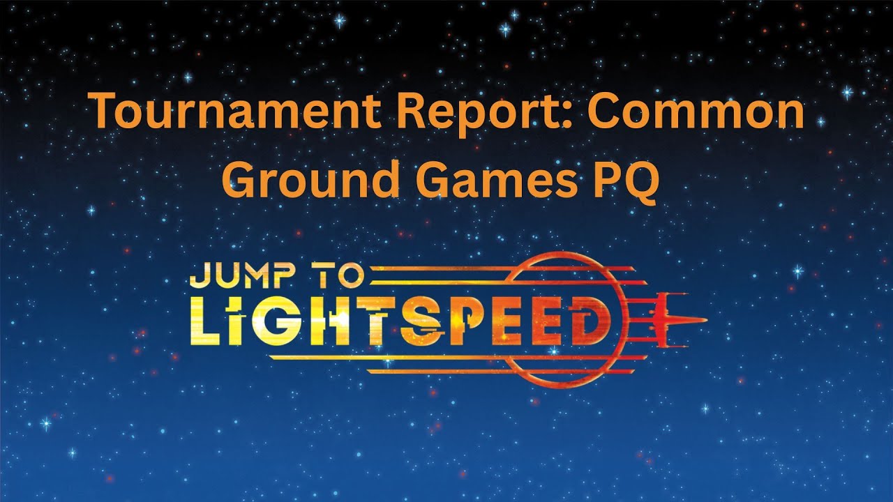 JTL Common Ground Games Planetary Qualifier Recap - YouTube