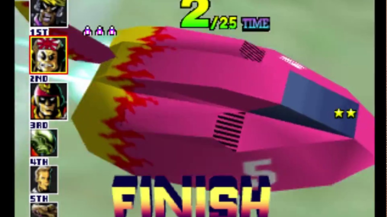 F-Zero X - 03 - King Cup - Expert - Fire Stingray - YouTube