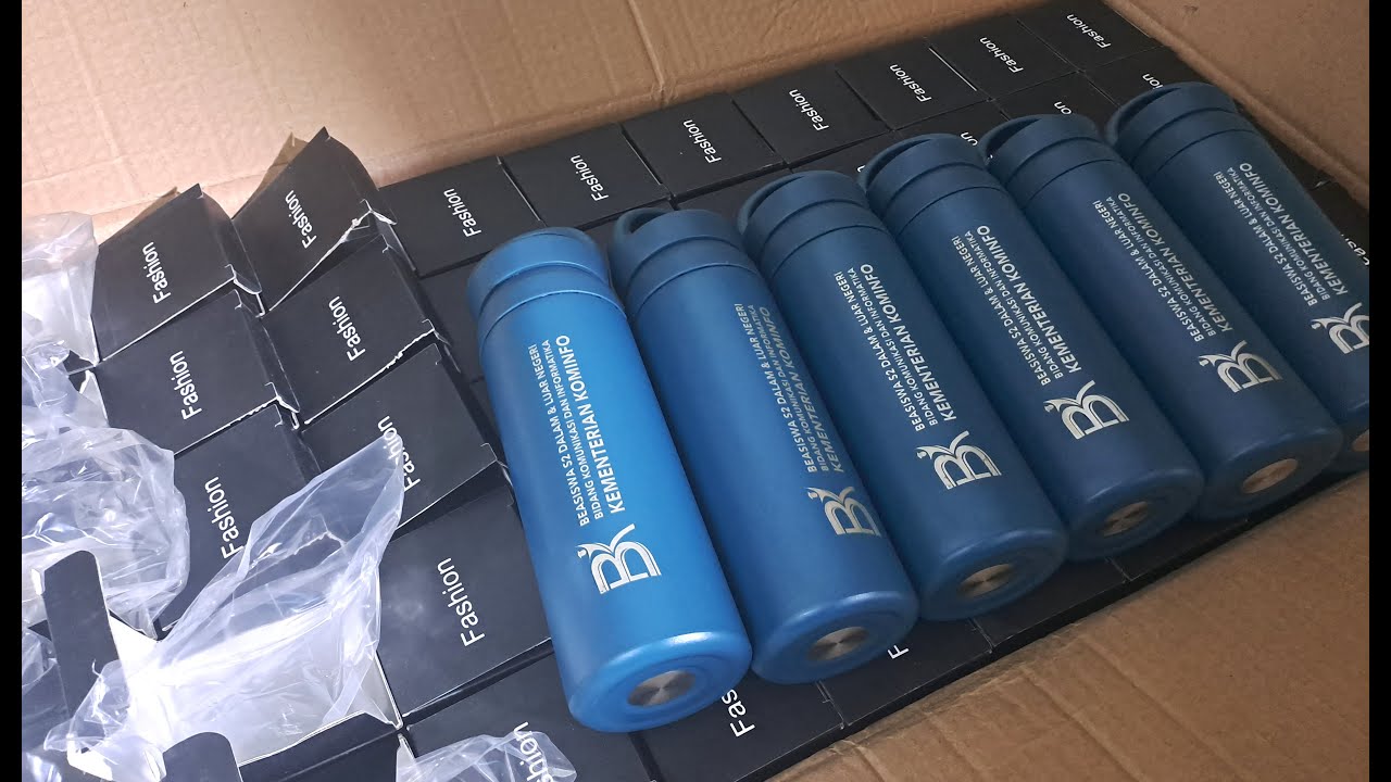 Grafir Laser Tumbler Stainless Untuk Kemkominfo | Grafir Tumbler ...