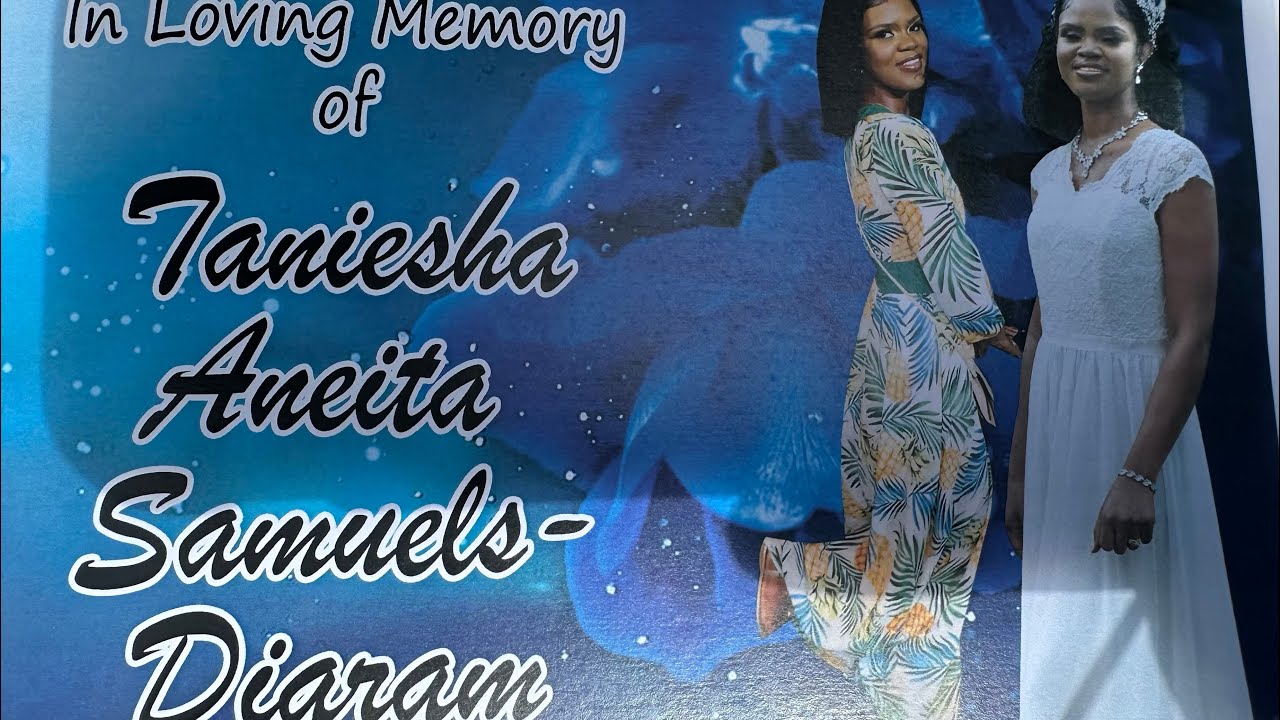 In Loving Memory of Taniesha Areita Samuels-Diaram - YouTube
