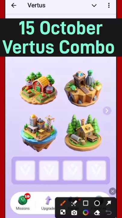 Vertus 15 October Daily Combo Card || Vertus Combo Card #vertusairdrop #vertus #onusdailycode ...