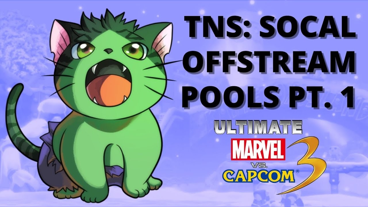 UMvC3 TNS Socal Offstream pools PART 1 Ultimate Marvel vs Capcom 3 ...