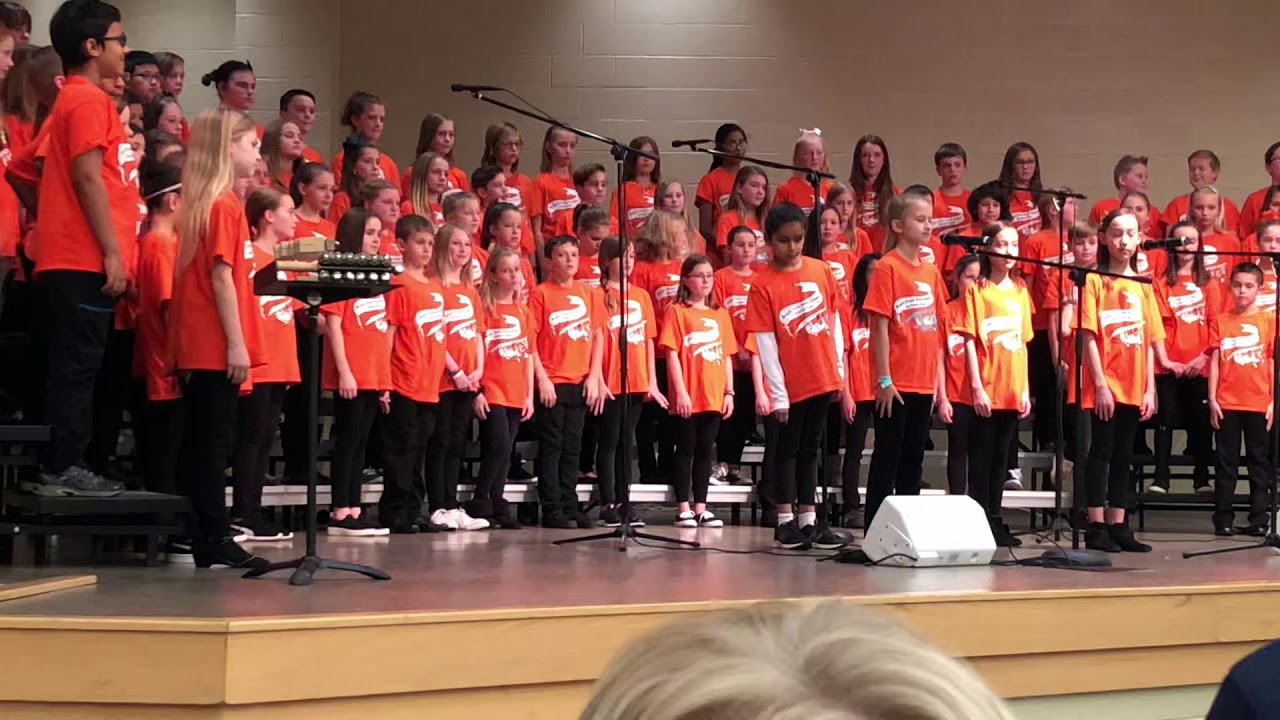 Brightfield Middle School Choir 7 - YouTube
