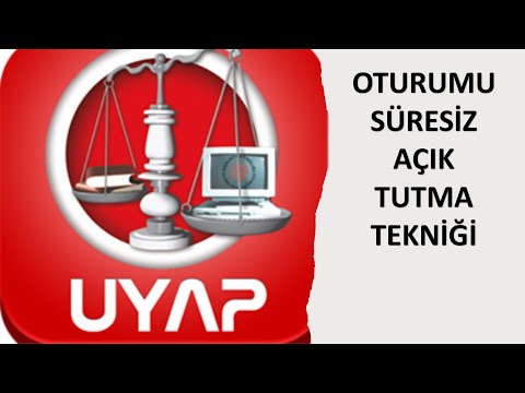 UYAP SÜRESİZ OTURUM AÇMA TEKNİĞİ - UYAP SİZİ SİSTEMDEN ATMASIN.