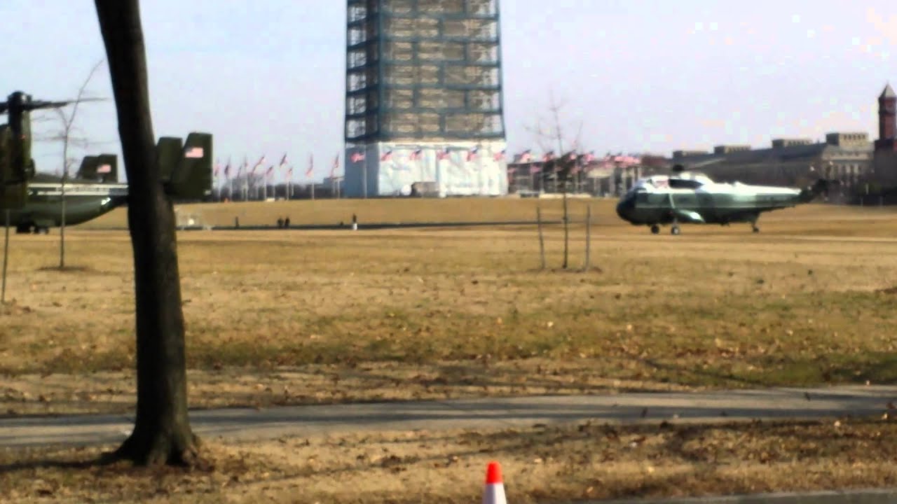 V22 Osprey and Marine 1 VIP Pickup - YouTube