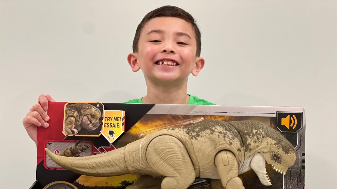 D-REX is HERE! New Jurassic World Rebirth Toy – Unboxing the BEAST ...