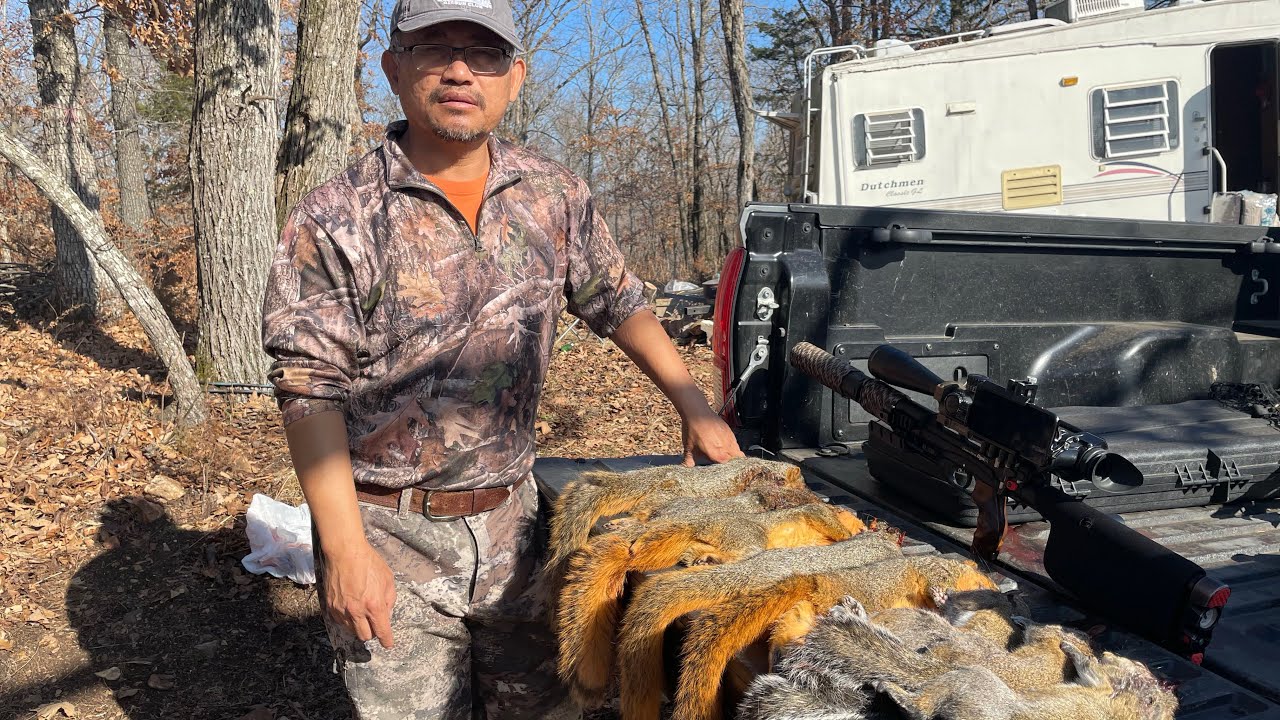 Edgun Leshiy 2 / 2 Day winter squirrel hunt / Rov mus tua nas dua - YouTube