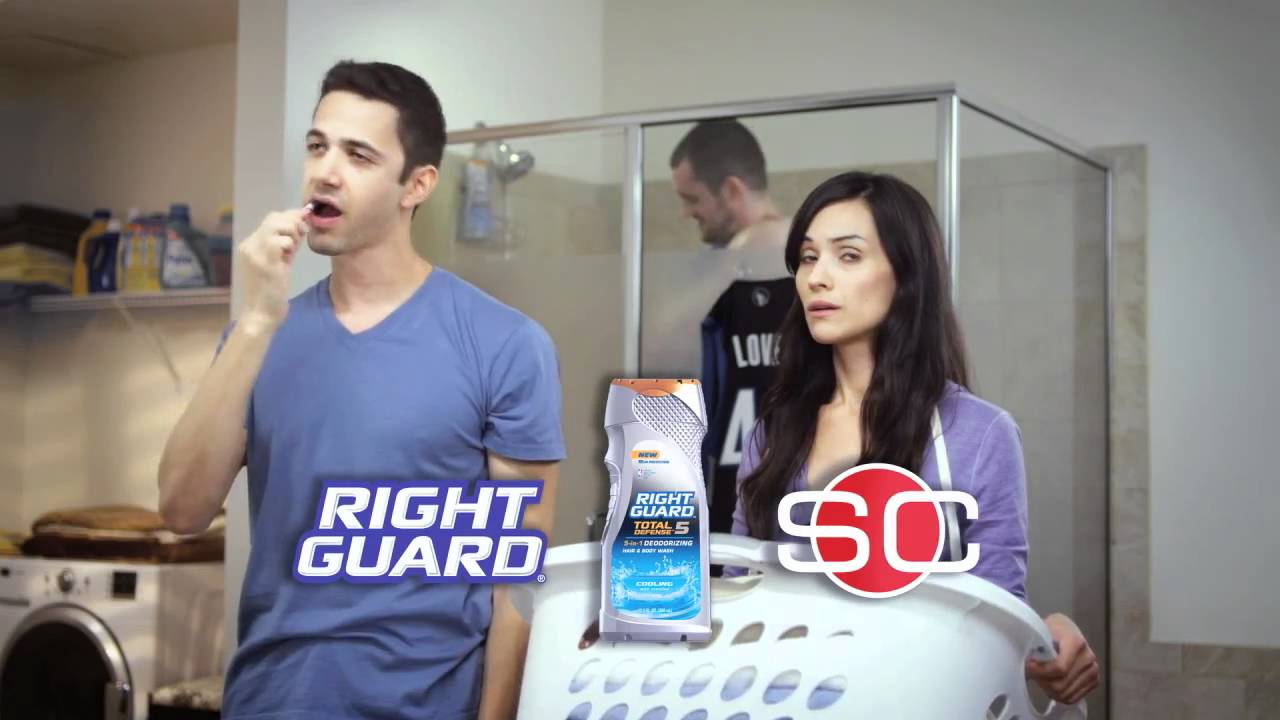 Right Guard Body Wash Commercial- Towel - YouTube