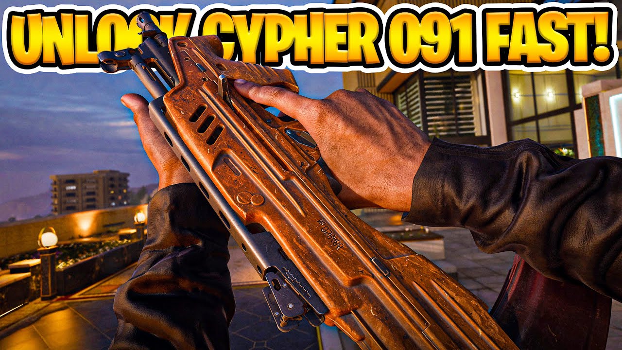 How To UNLOCK NEW "CYPHER 091" FAST in BO6! - YouTube