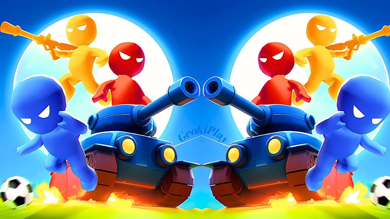 Stickman Party: 4 Player Games - Gameplay Walkthrough | Tournament Mode ...