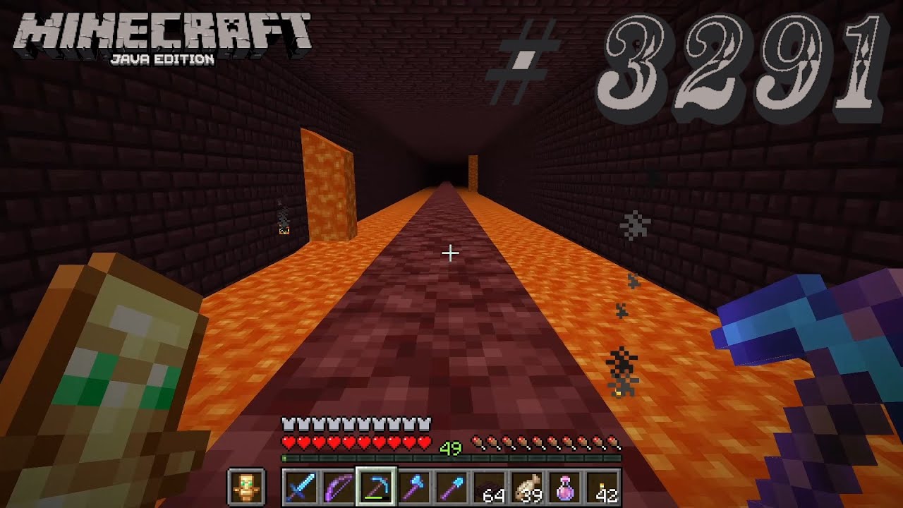 Let's Play Minecraft # 3291 [DE] [1080p60]: Schreiter-Routen im Nether ...