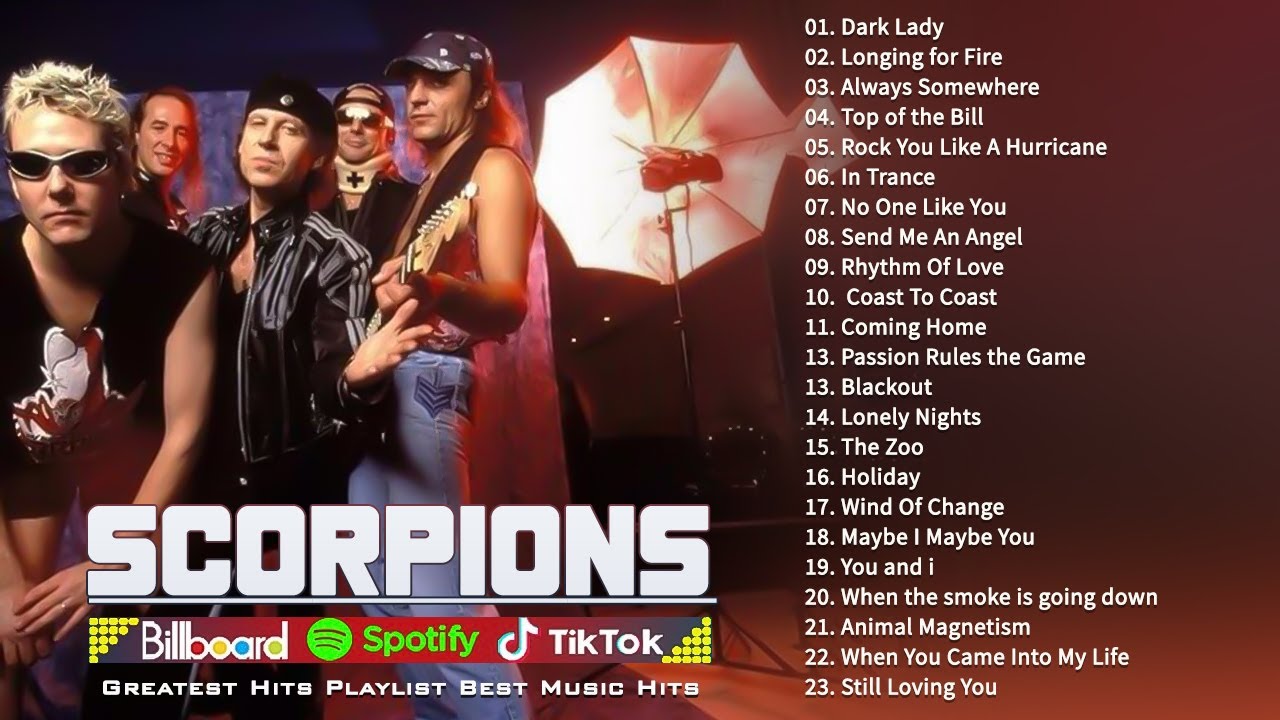 The Best Of Scorpions Playlist 2024 | Scorpions Greatest Hits Full ...
