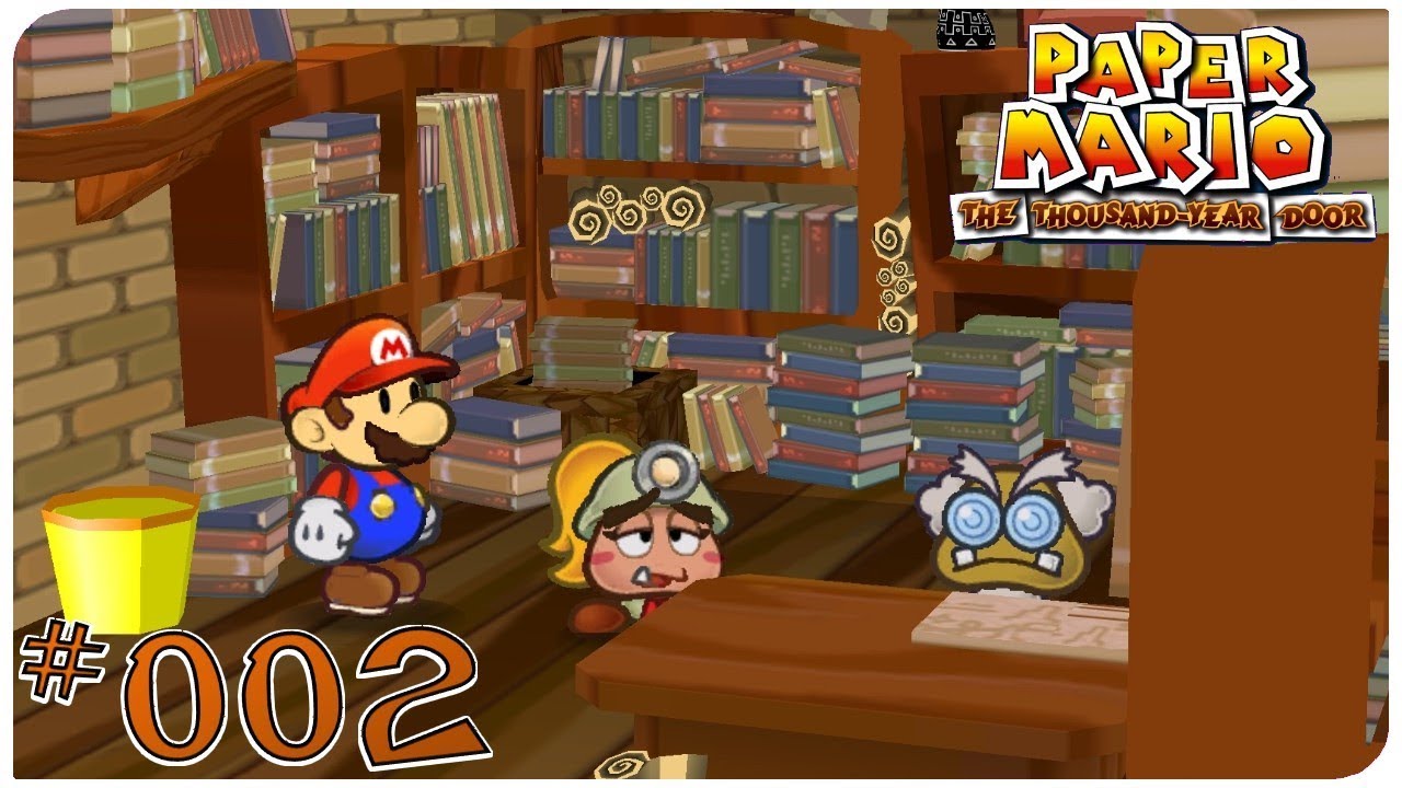 #002 PAPER MARIO 2 | Professor Gumbarth [GER|NGC] 🎮 - YouTube