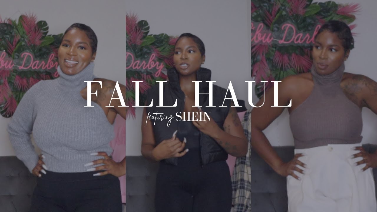 FALL STAPLES & ESSENTIALS | MID-SIZE SHEIN HAUL - YouTube