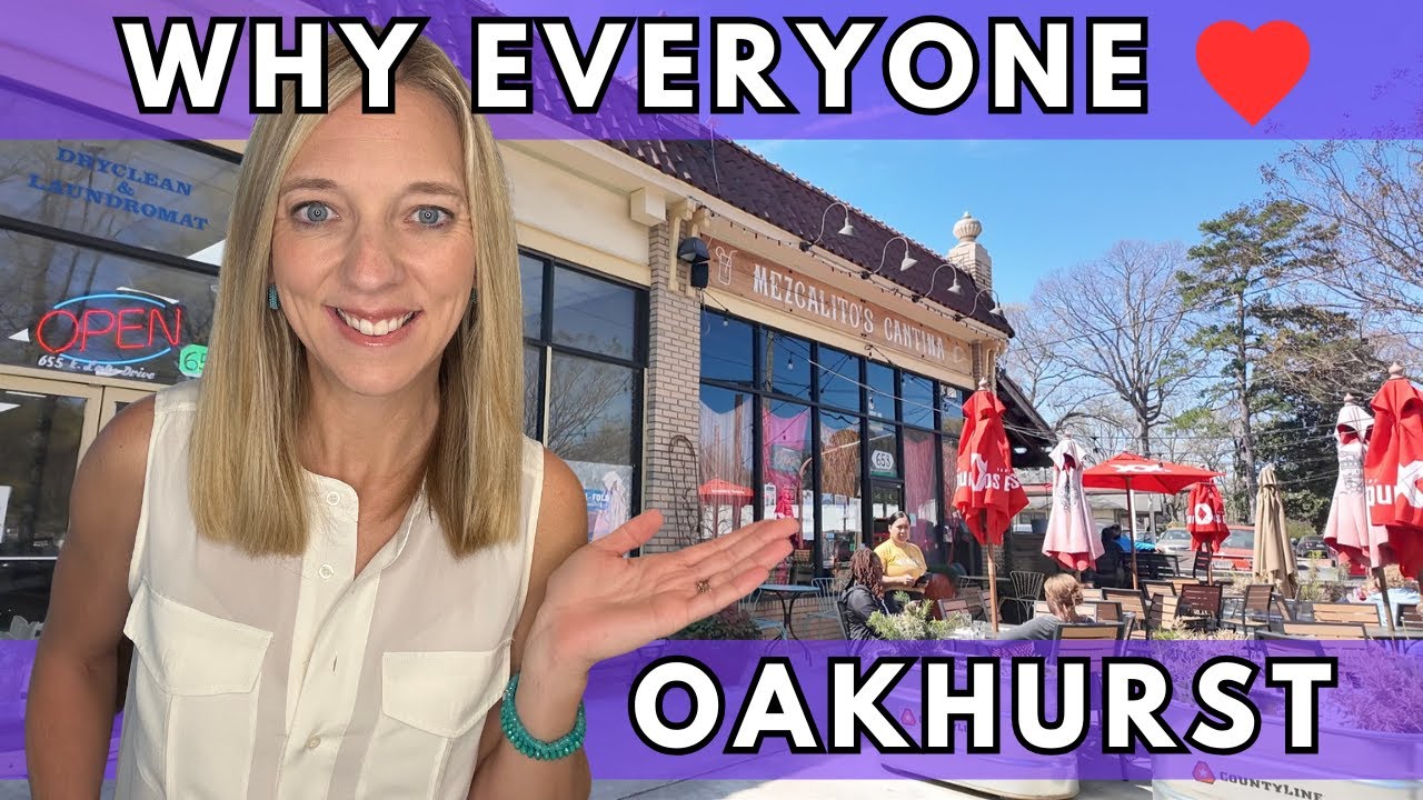 Living in Oakhurst Decatur | Walkable Neighborhood Tour near Atlanta ...