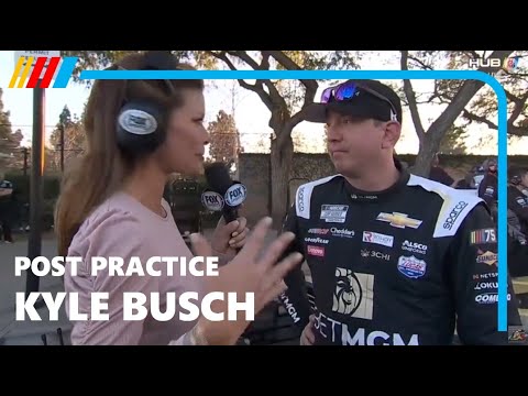 KYLE BUSCH INTERVIEW || 2023 NASCAR Clash LA Coliseum - YouTube