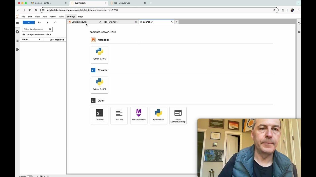 Using JupyterLab on CoCalc - YouTube