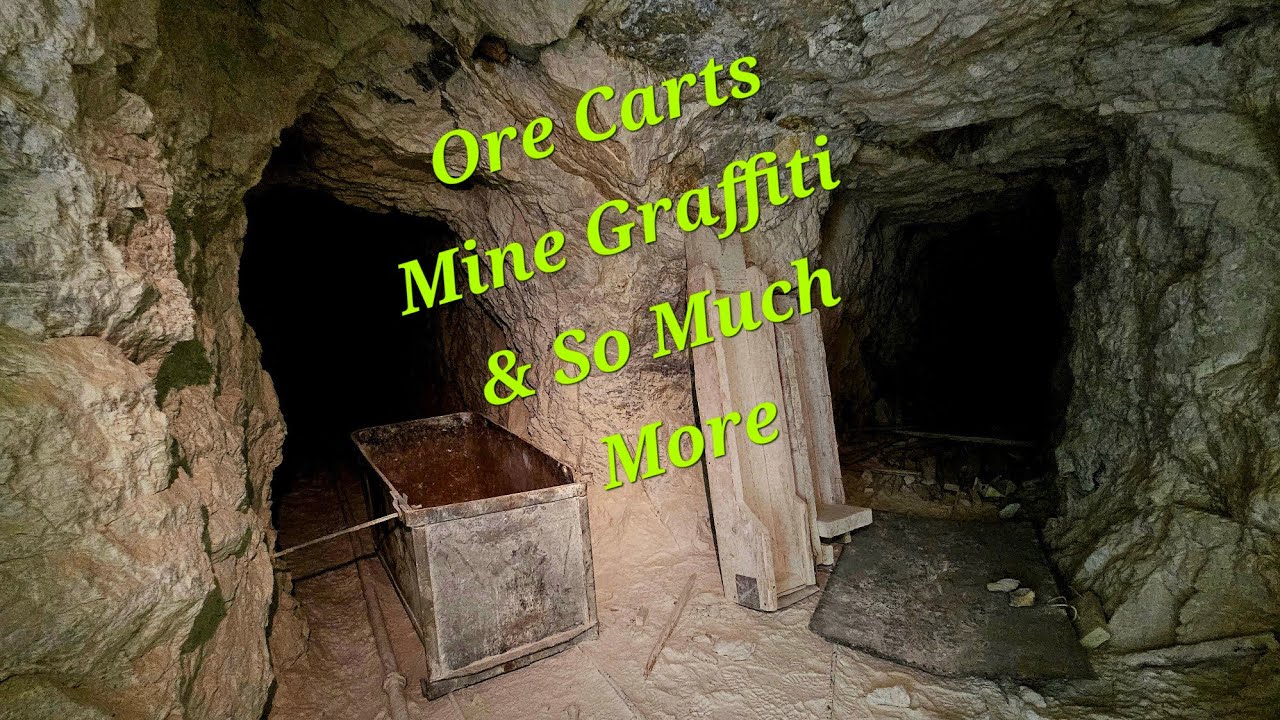 America’s Largest WW2 Talc Mine… The Graffiti Left Behind Is Insane ...