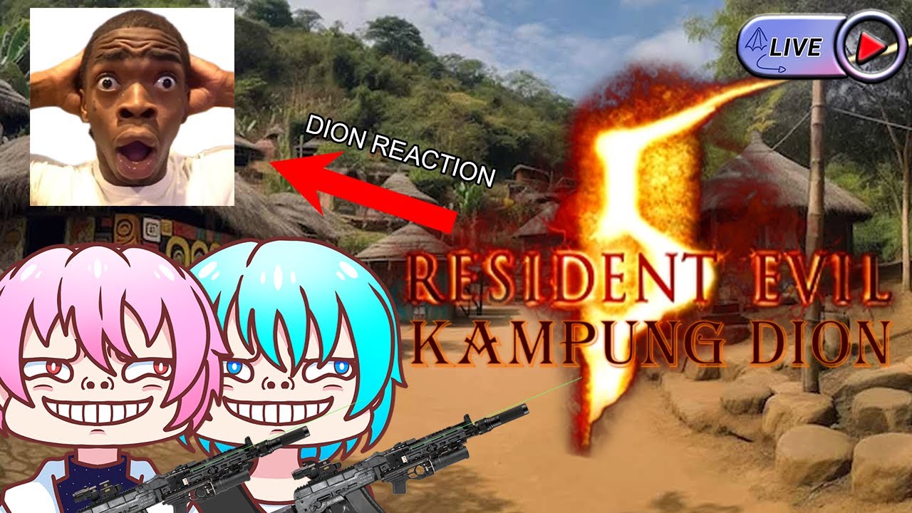 DIKEJAR PACE DION! 😱😱😱 Ft. @YudMurZ - Resident Evil 5 Indonesia # ...