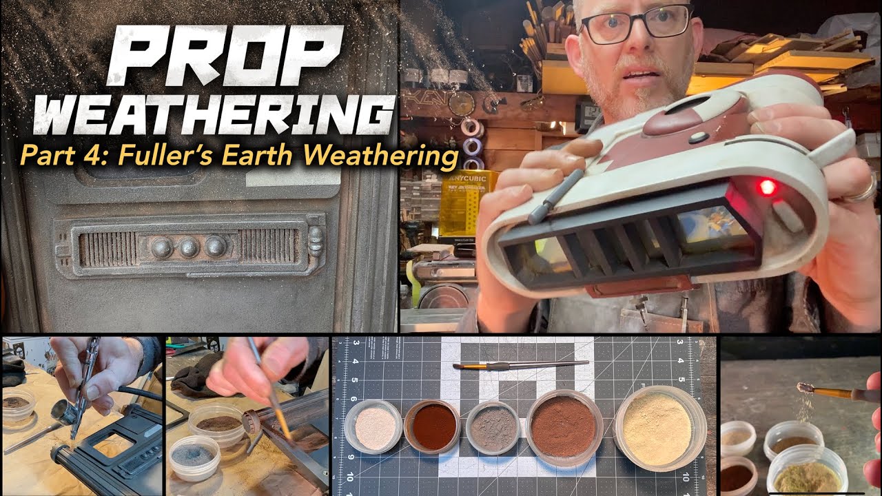 Prop Weathering Tutorial - Part 4: Fuller's Earth (dust) Weathering ...