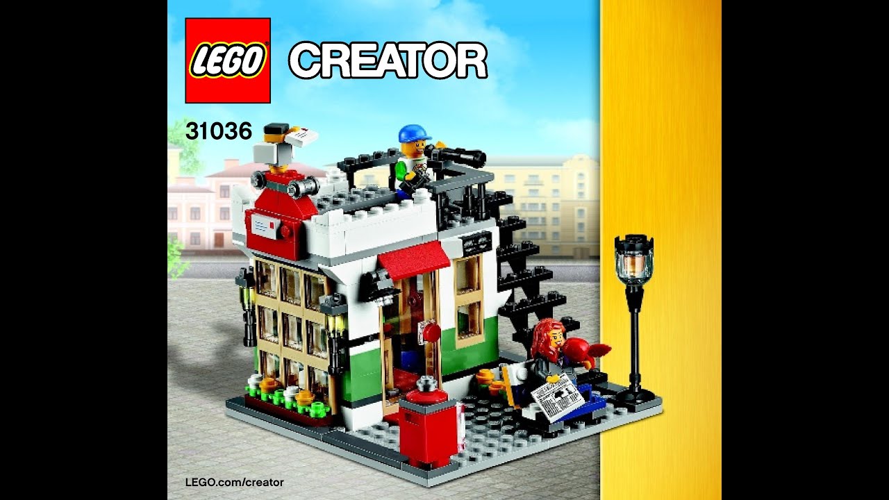 LEGO Creator 31036 Toy and Grocery Shop 3 in 1 Instructions DIY Book 3 ...