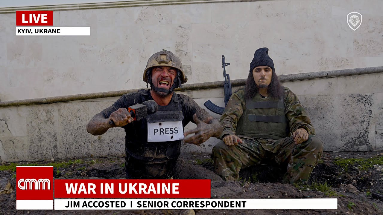 Reporter Shot on Frontline! Russia-Ukraine War Heats Up - YouTube