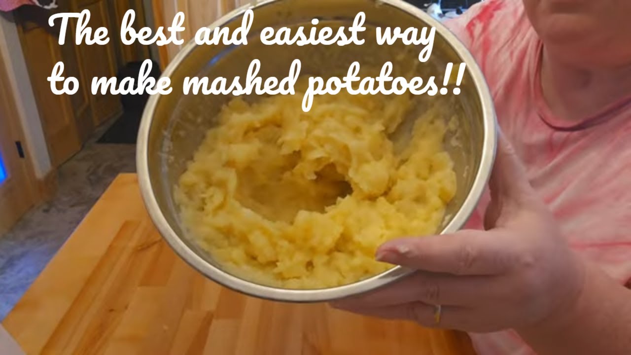Ultimate homemade mashed potato secrets - YouTube