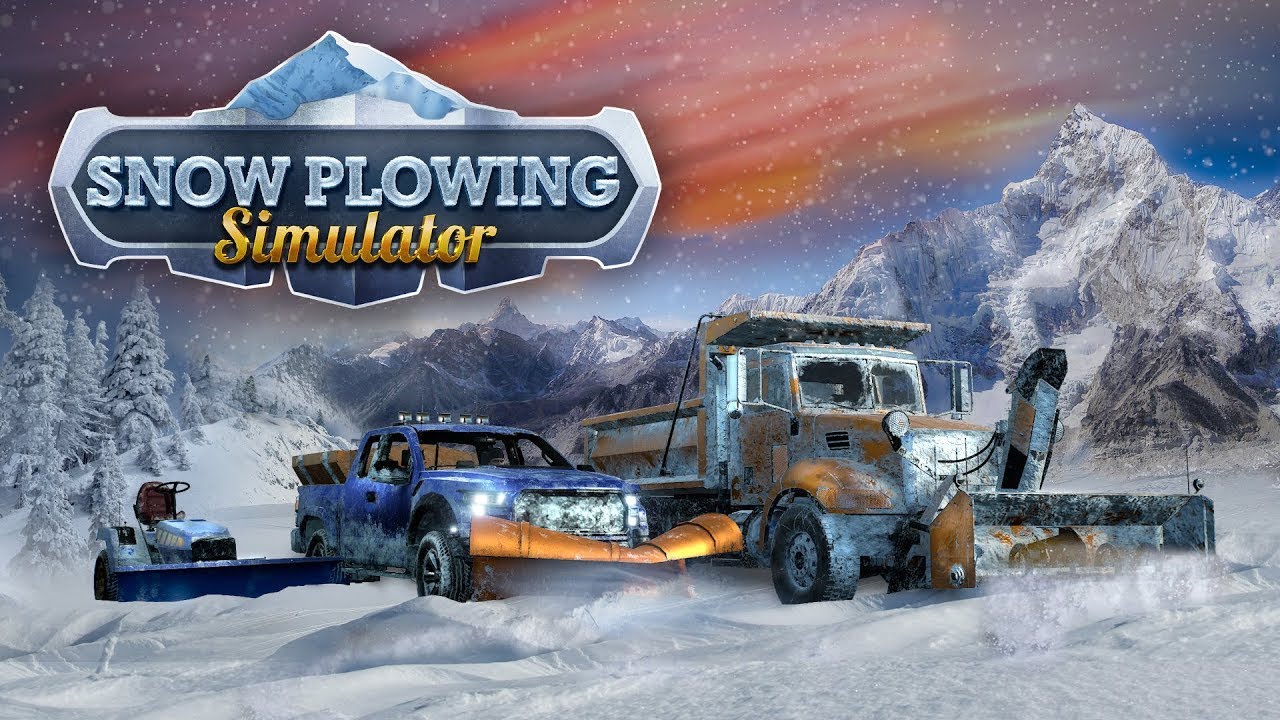 🥶 Un SIMULADOR de QUITAR NIEVE 👀- Snow Plowing Simulator Gameplay ...
