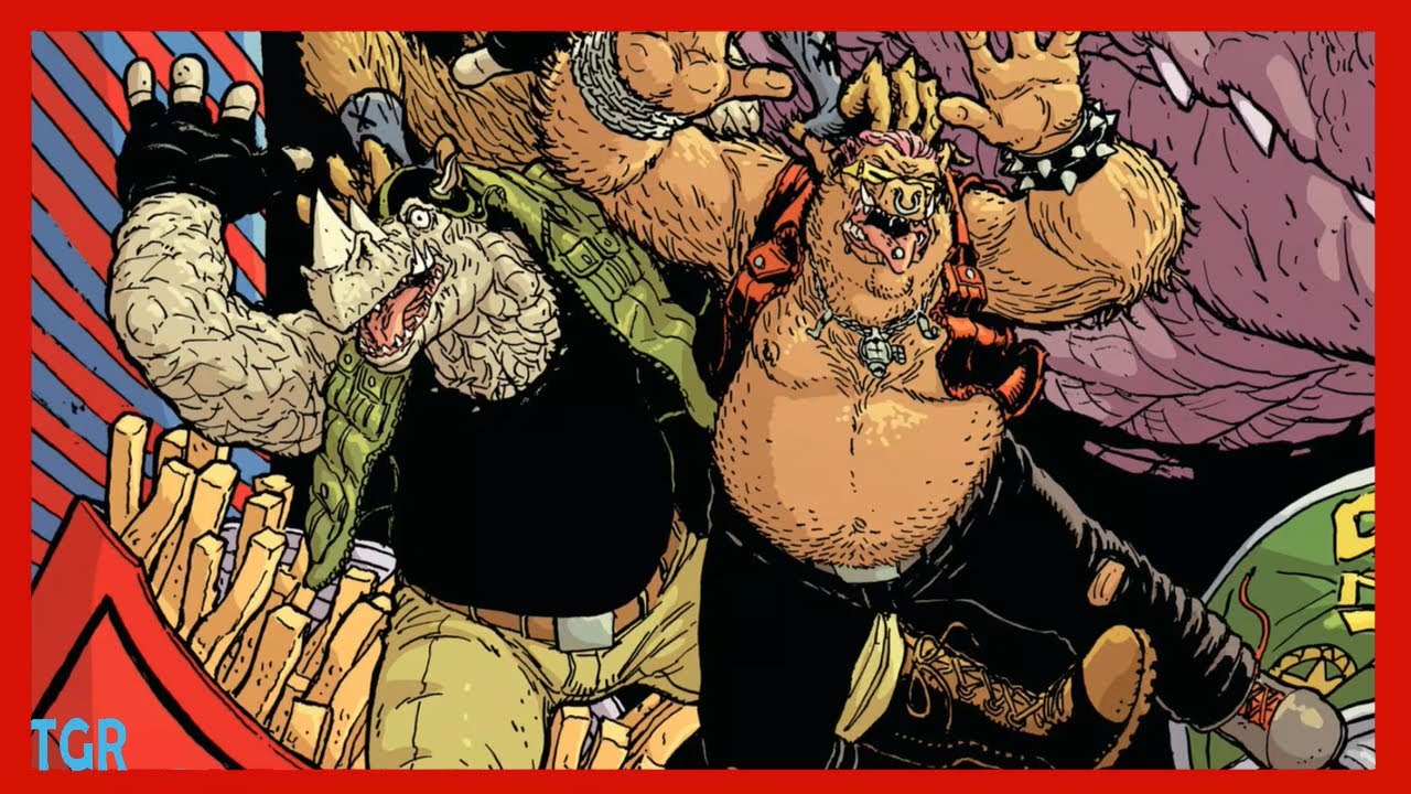 tmnt idw bebop and rocksteady hit the road issue 1 - YouTube