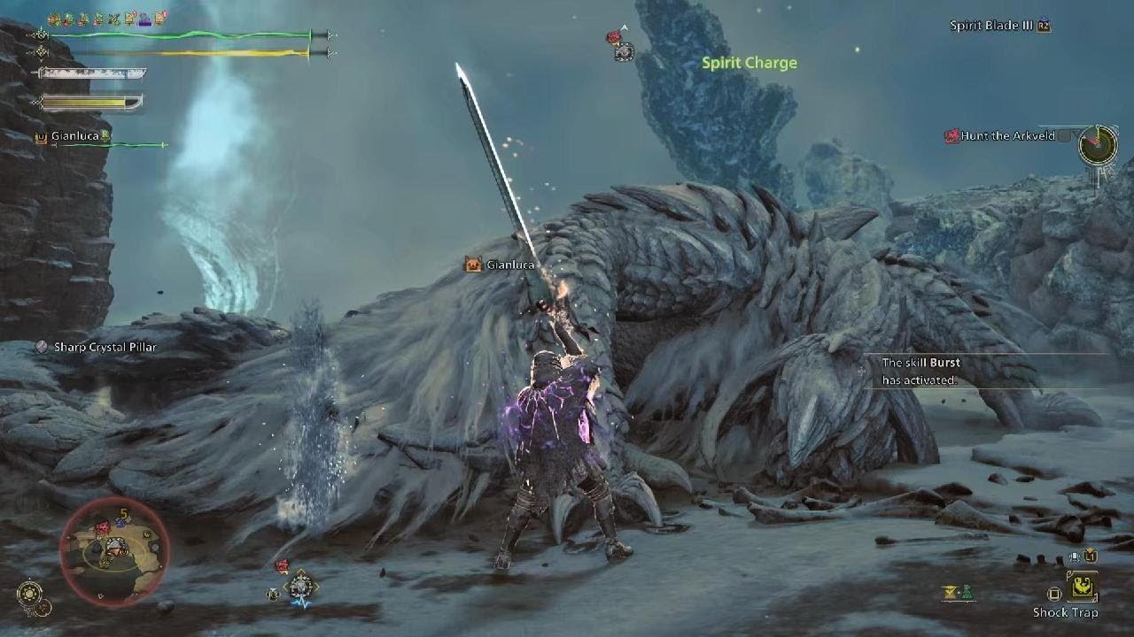 MHWilds Arkveld Longsword Solo 2'42 - YouTube