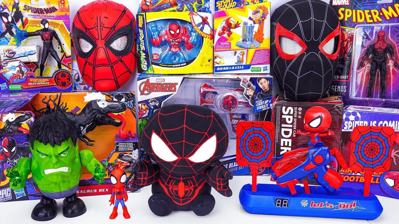 Marvel Spiderman Toys Unboxing Review | Spider Man Mask | Spider Man ...