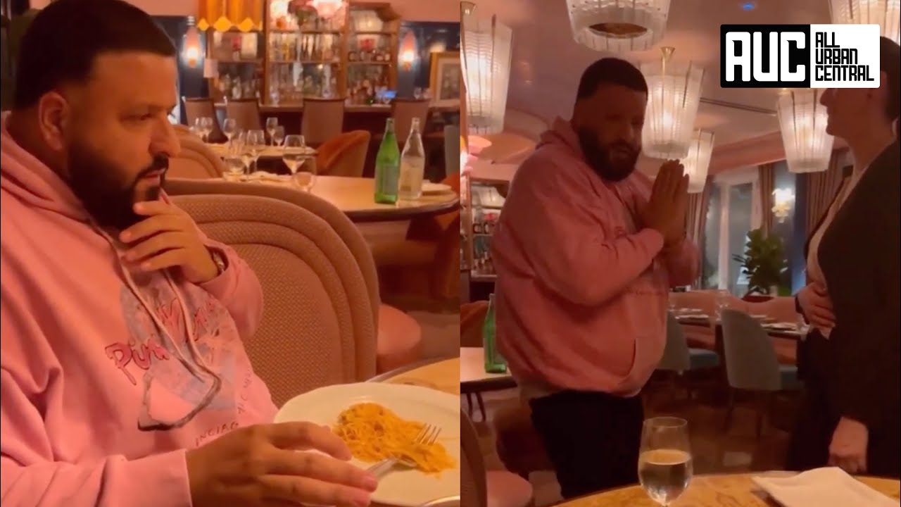 DJ Khaled Food So Good He Wanted To Hug The Chef - YouTube