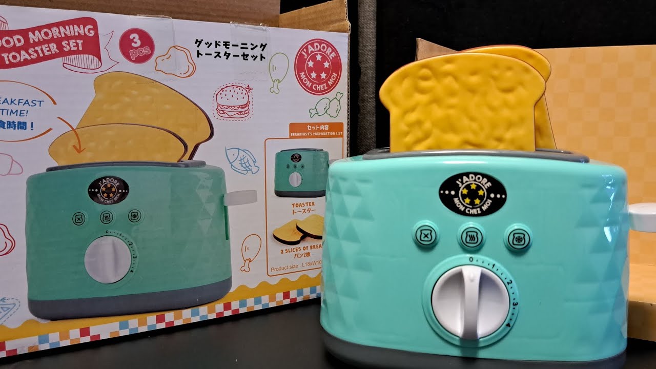 6 minutes Satisfying Unboxing Good Morning Toaster Set Made of Japan ...