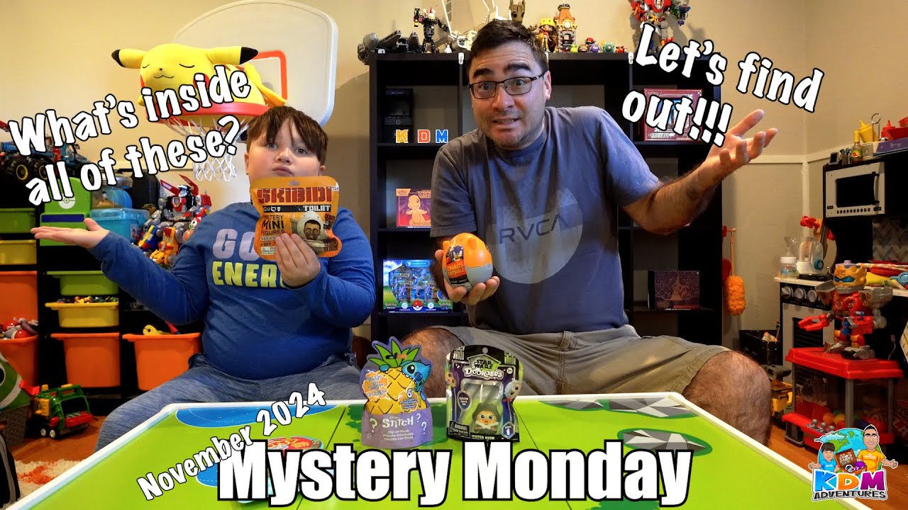 Mystery Monday November 2024... Let's see what is inside these! - YouTube