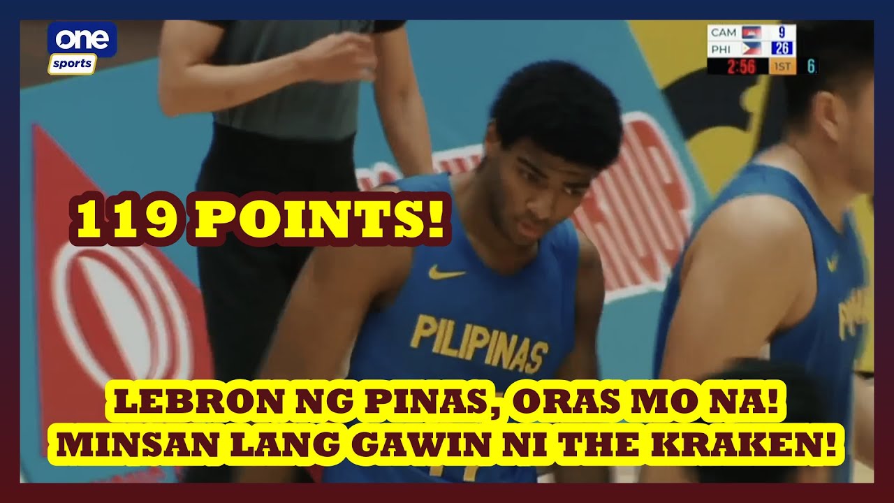119 POINTS | LEBRON ng PINAS, ORAS mo na | MINSAN lang GAWIN ni THE ...