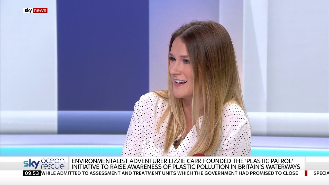 Activist Lizzie Carr talks to Sky News about Plastic Pollution - YouTube