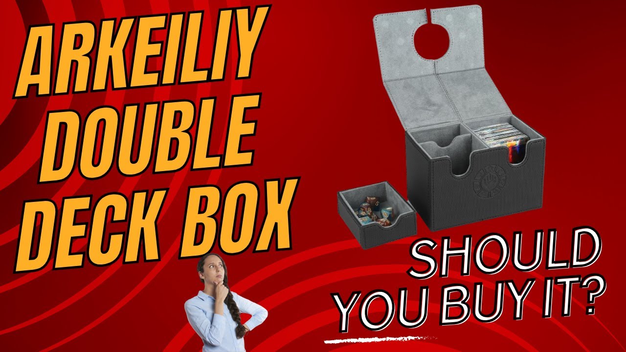 Arkeiliy Double Deck Box - TCG View Review - YouTube