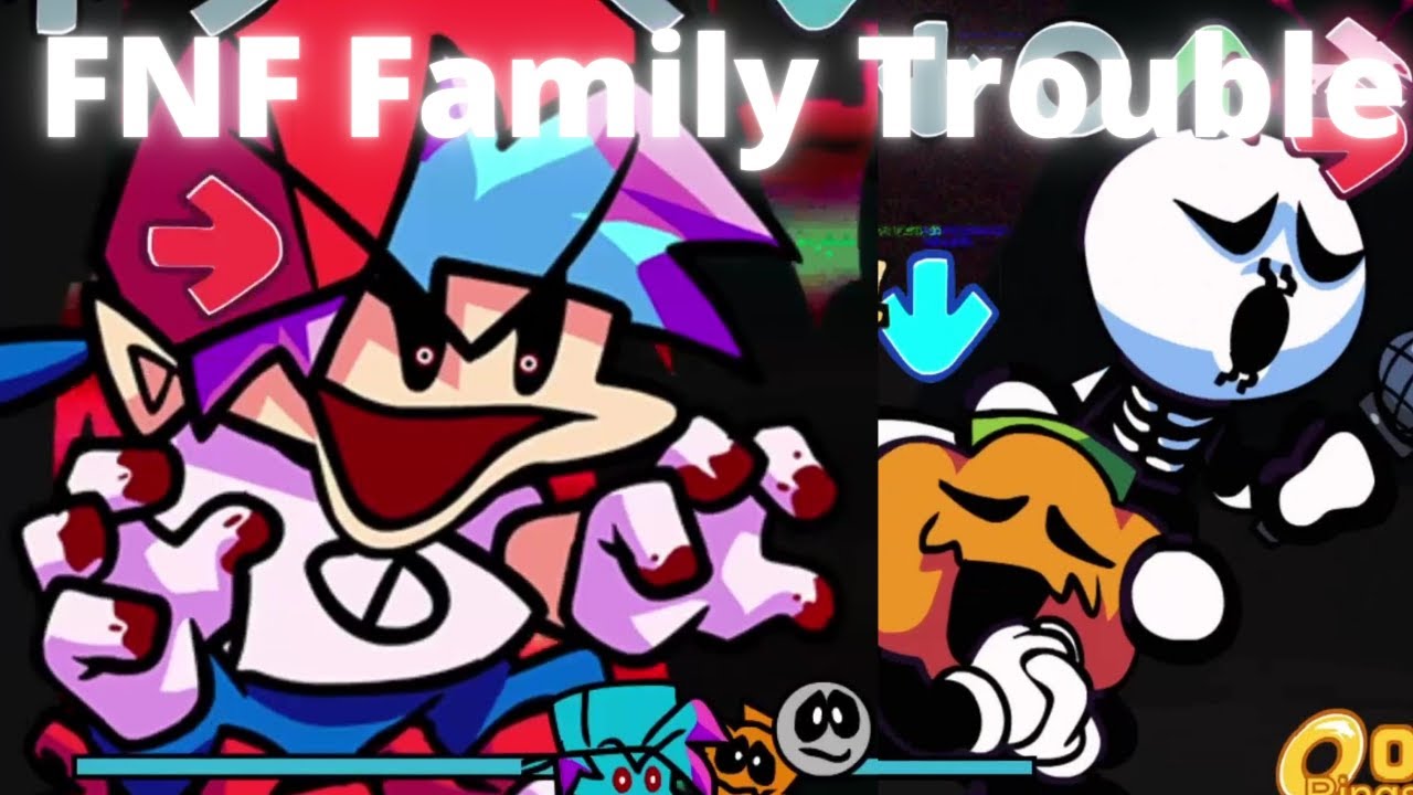 FNF Family Trouble #FridayNightFunkin #FNF - YouTube