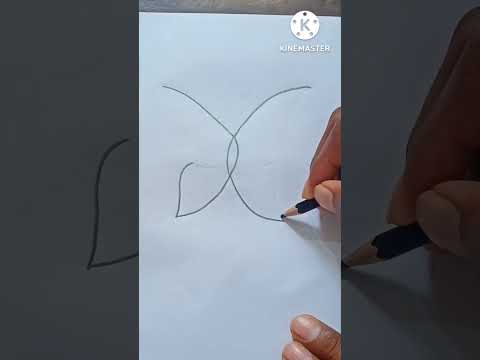 titali drawing easy step by step #shorts - YouTube